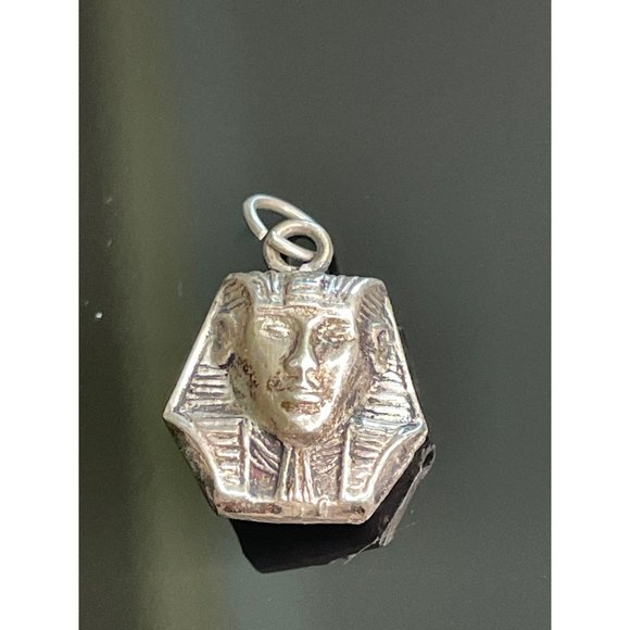 Unk | Jewelry | King Tut Egyptian Puffy Pendant Or Charm | Poshmark